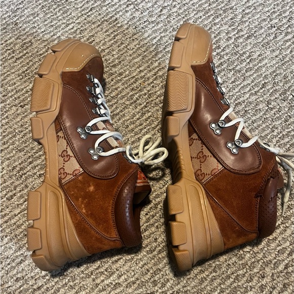 Gucci | Shoes | Gucci Flashtrek Brick Red | Poshmark